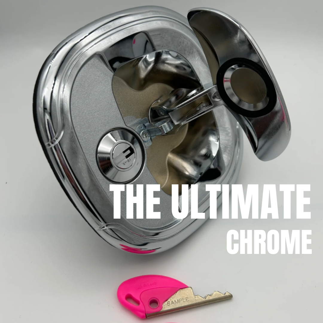 ULTIMATE Whale Tail Lock Chrome | TALON High Security Cylinder