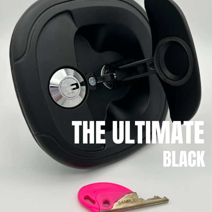 ULTIMATE Whale Tail Lock Black | TALON High Security Cylinder