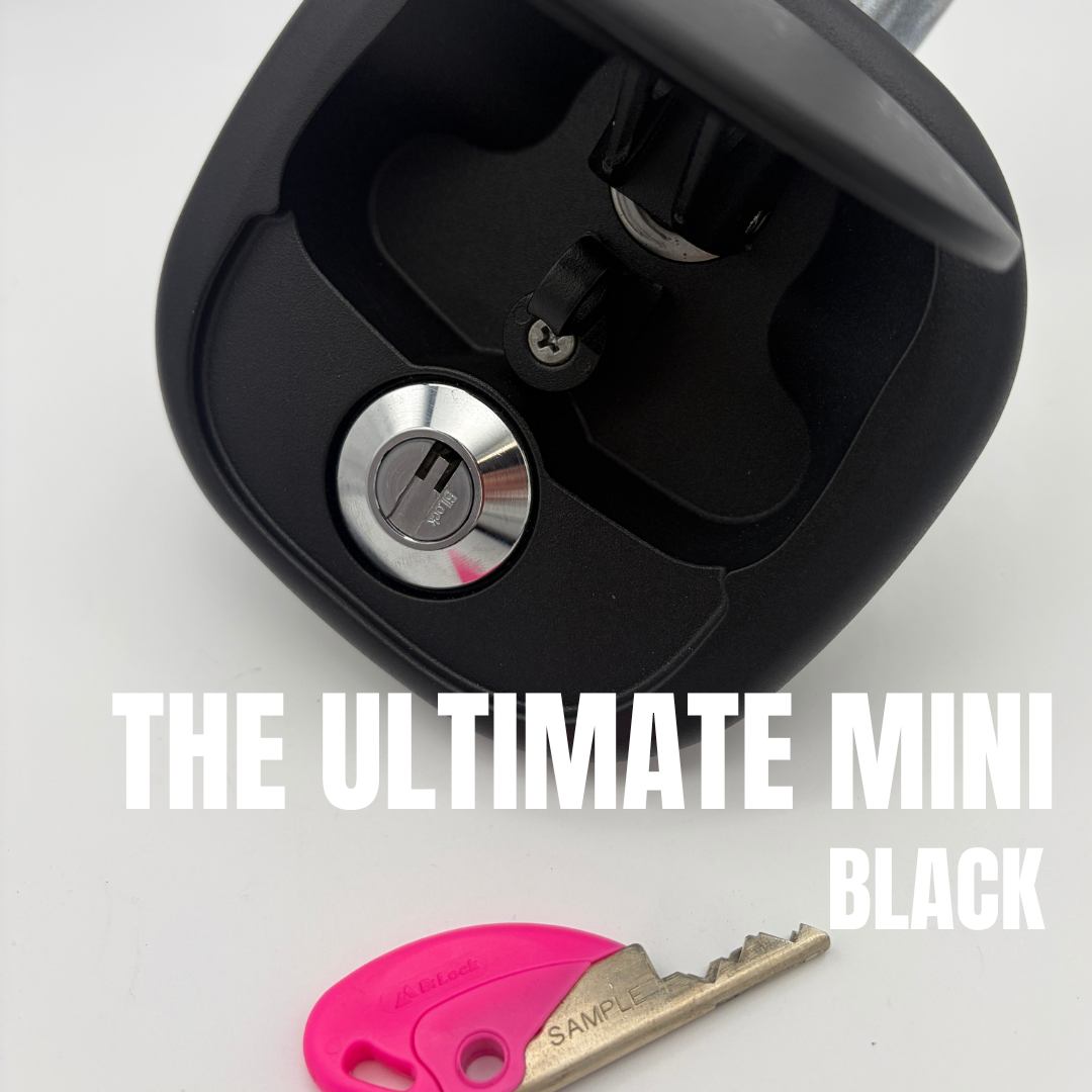 ULTIMATE MINI Whale Tail Lock Black | TALON High Security