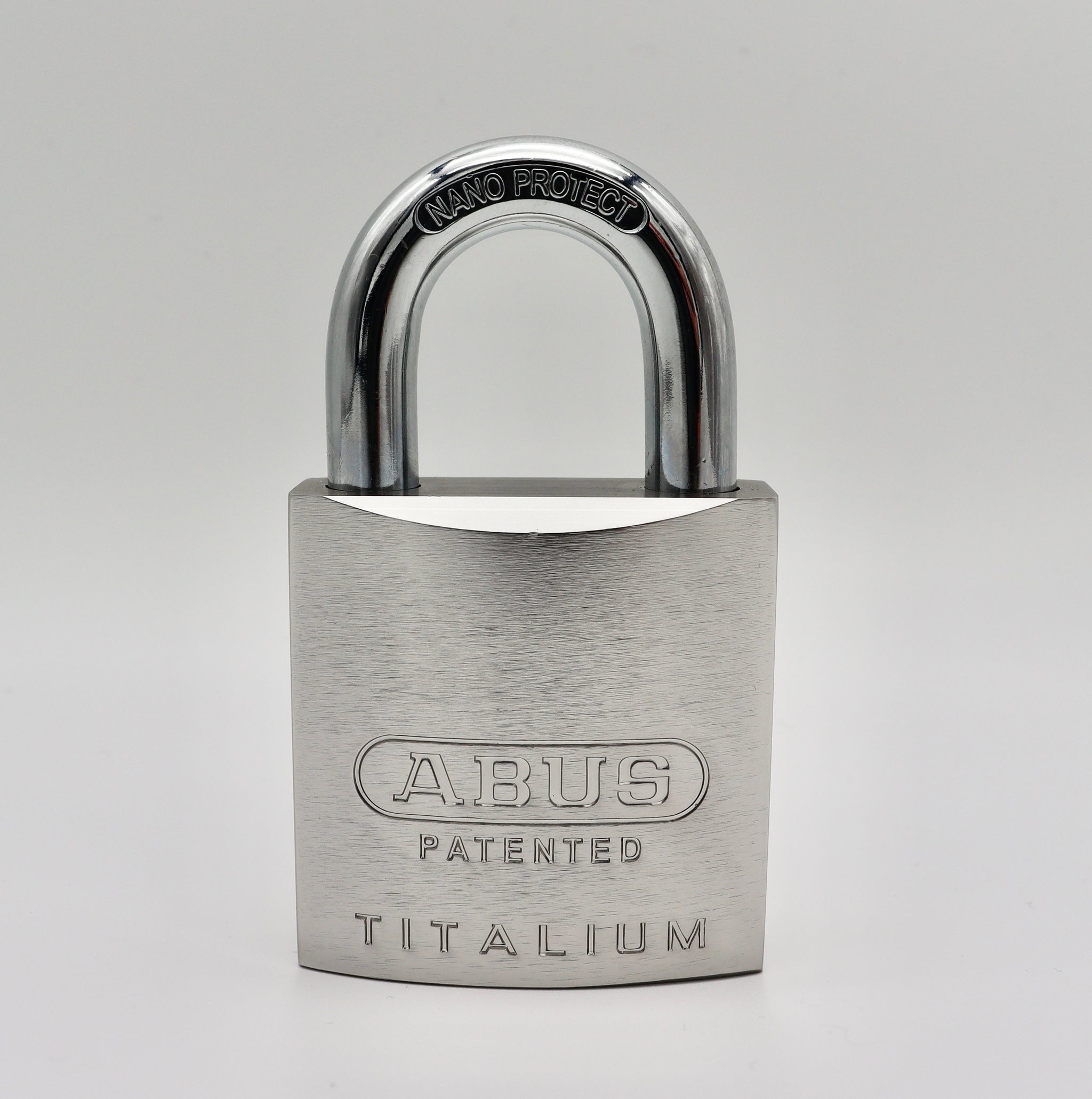 1KEY MEDIUM Padlock | Satin Chrome - 8mm Shackle