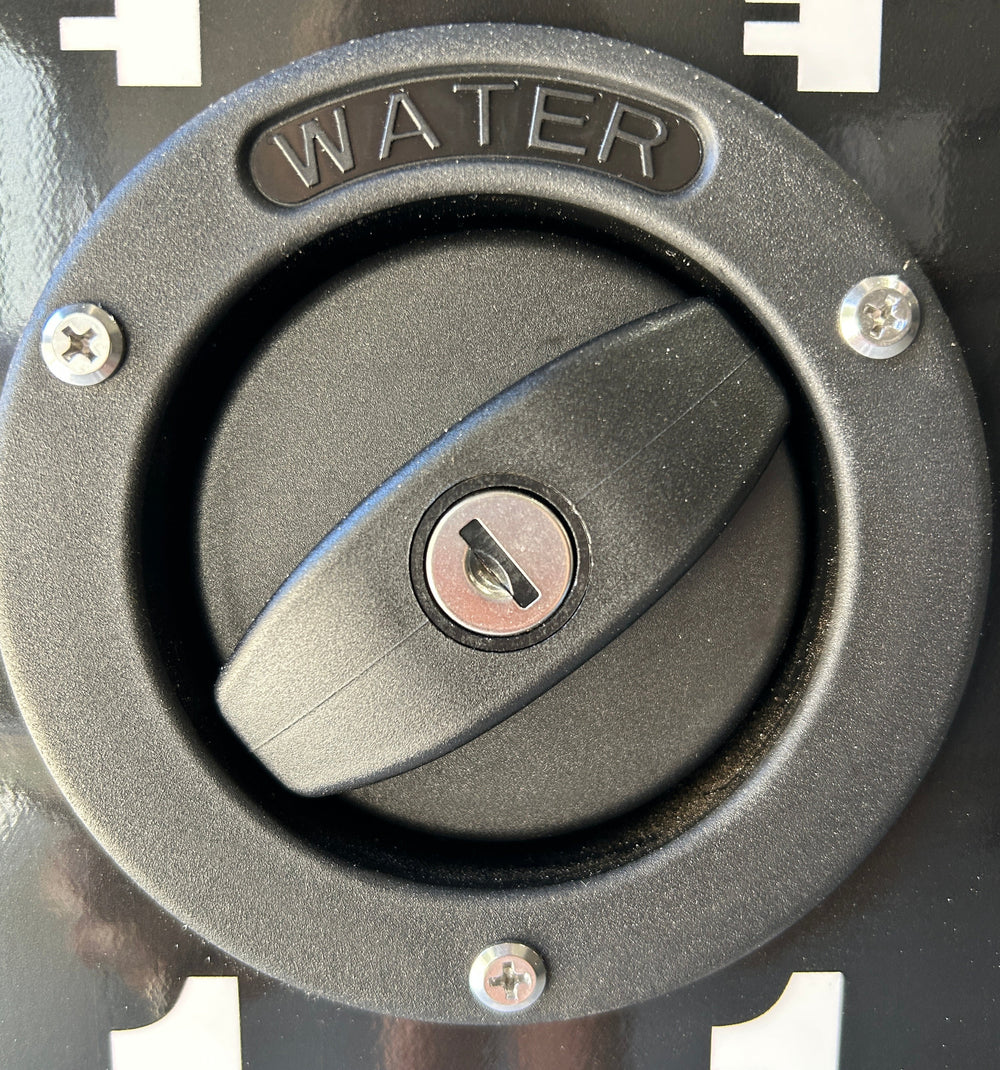 1Key Water Filler Cap - Black